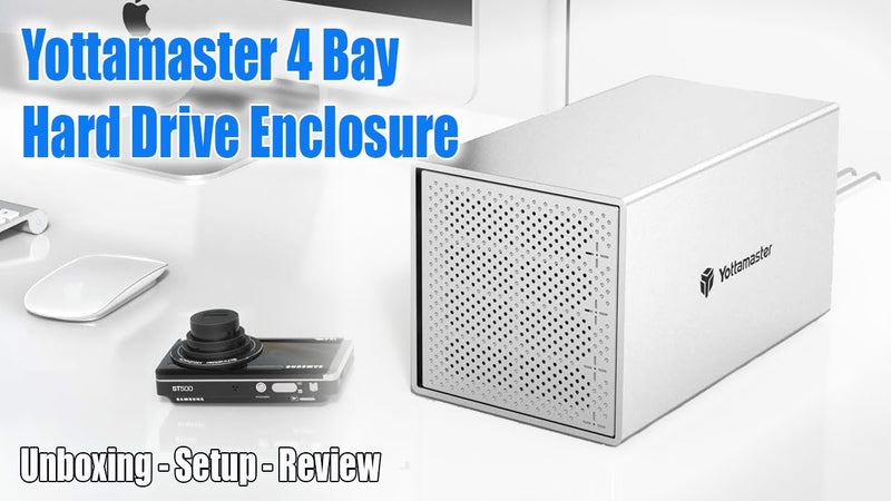 Yottamaster Y-Pioneer 5 Bay External Hard Drive Enclosure
