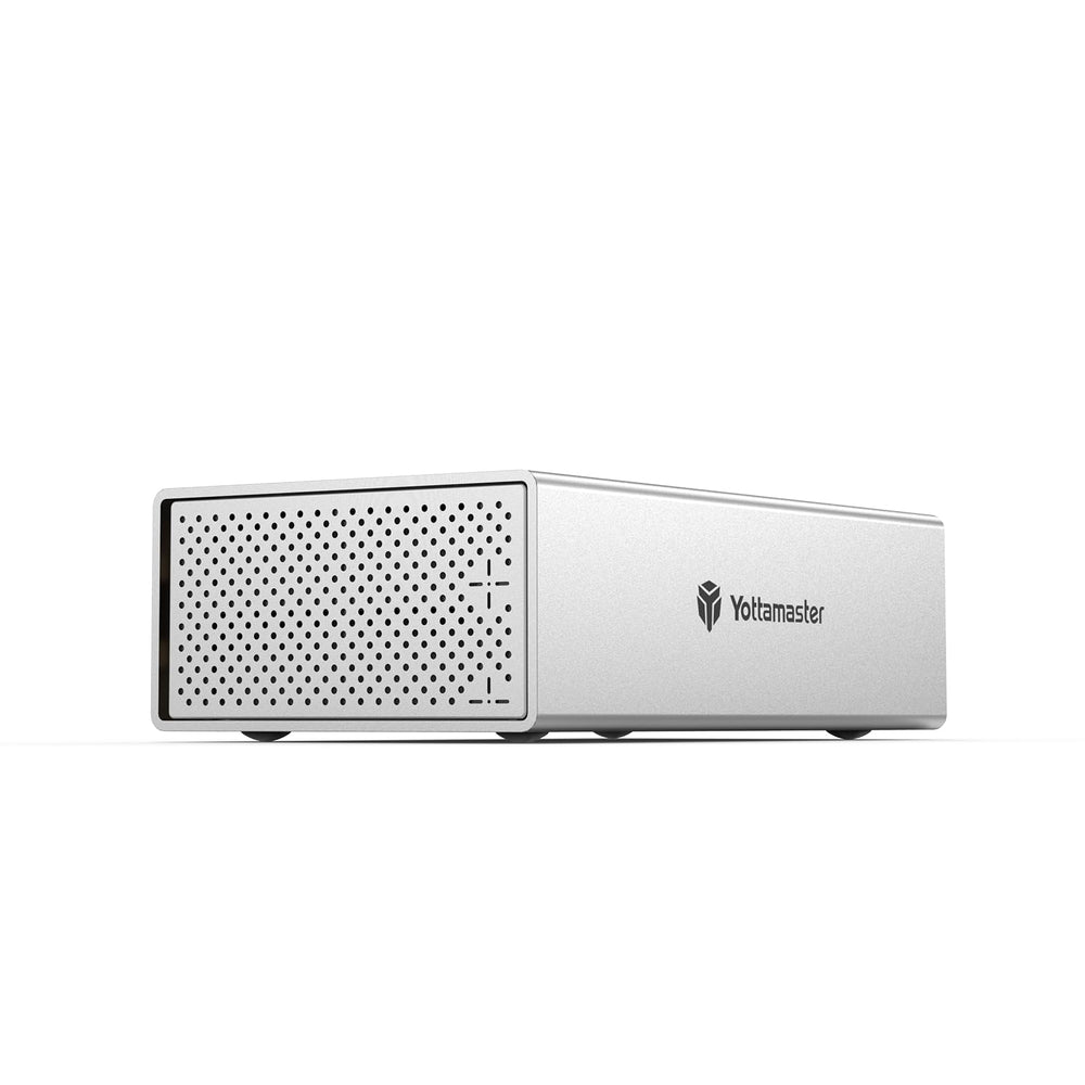 Yottamaster PS200U3 Y-Pioneer 2 Bay External Hard Drive Enclosure